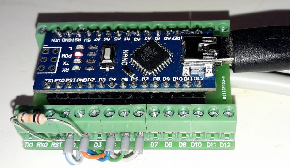 S88 Scanner mit Arduino – Meine Digitale Modellbahn