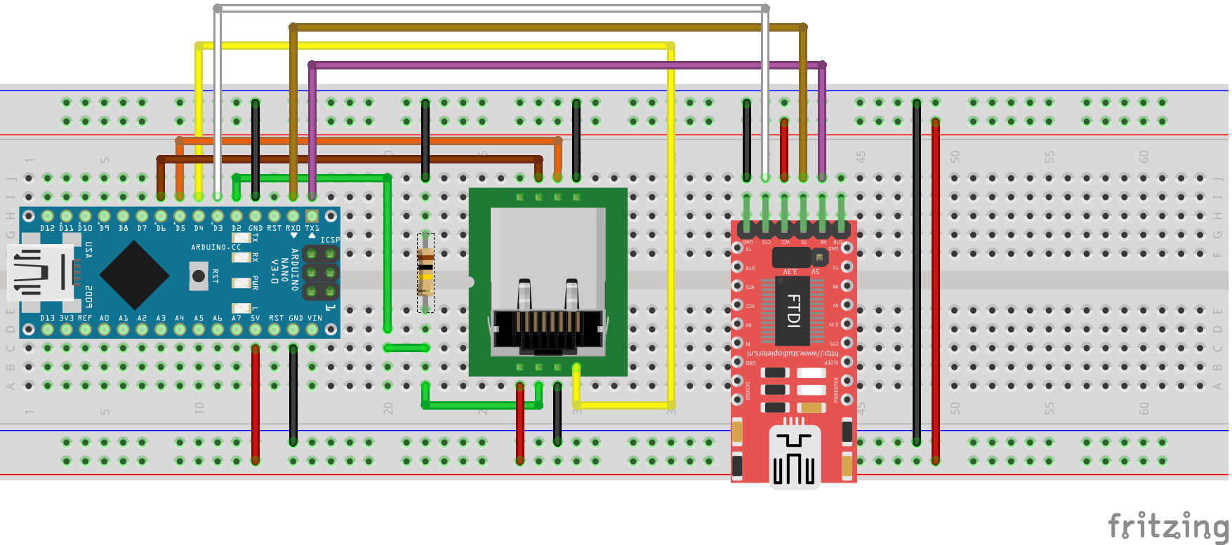 S88 Scanner mit Arduino – Meine Digitale Modellbahn